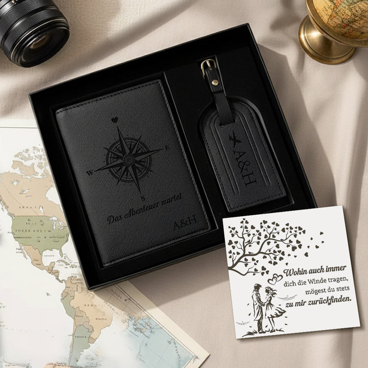 Personalisiertes Reiseset Für Mann Frau Seelenverwandten - Mögest Du S ...
