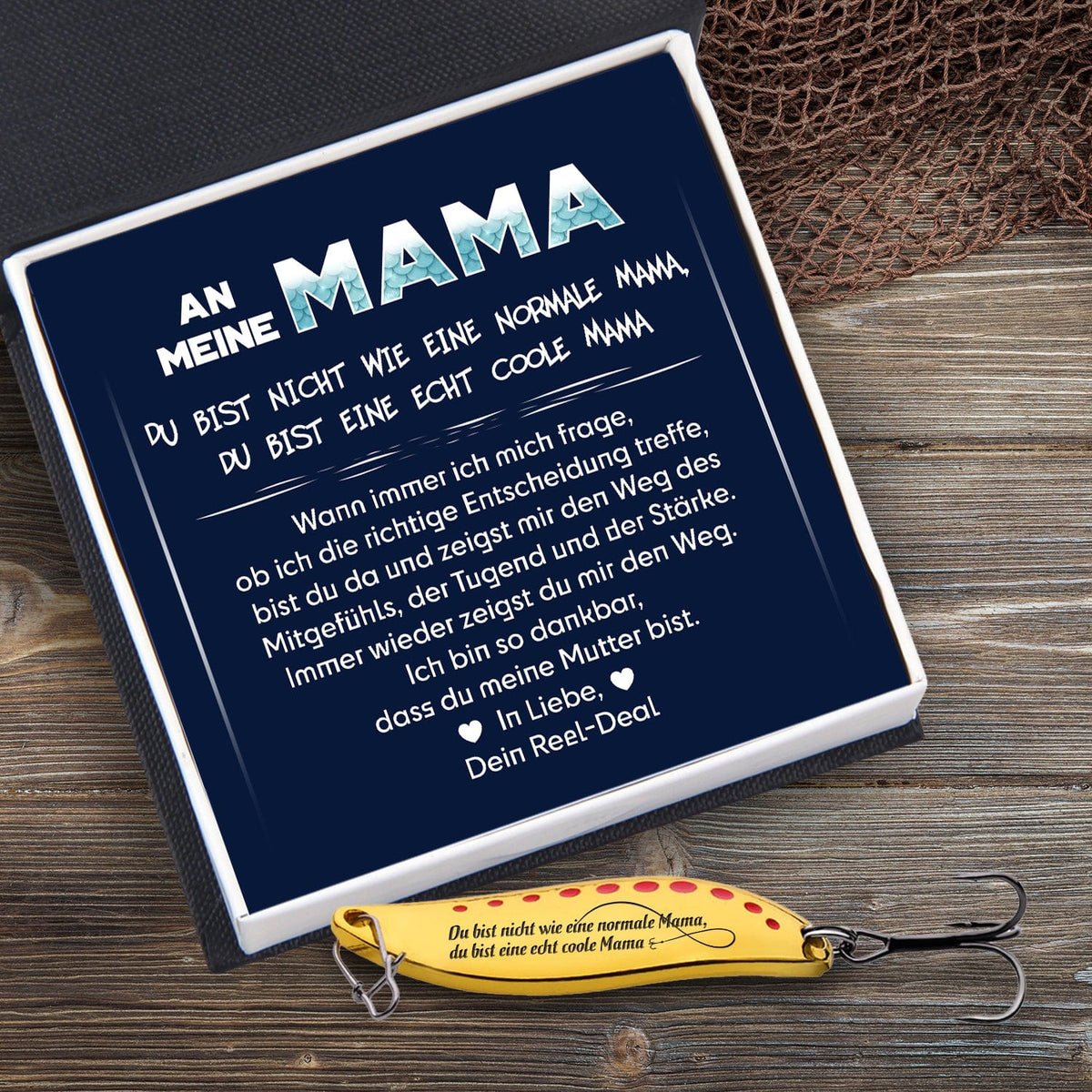 Angeln Löffel Köder - Angeln - An Meine Angelmama - Dass Du Meine Mutt - Schatz Lieben